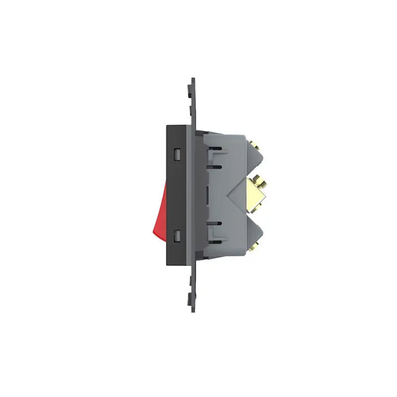 Double -pole switch On/off | Module | 1 | Black | Up to 16 Ampère